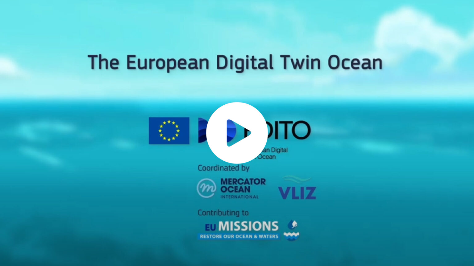 European Digital Twin Ocean - Powered by EDITO - EDITO